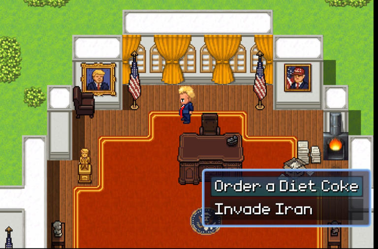 Trump humiliated by brutal new arcade game he can't win