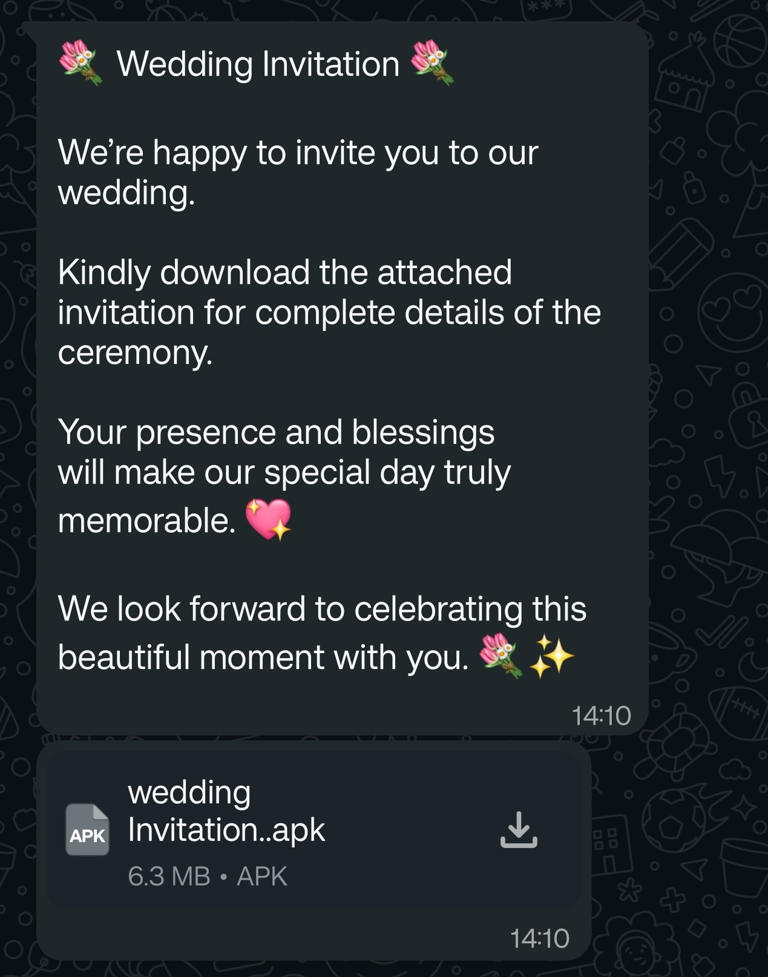 Bengaluru man loses Rs 5 lakh after downloading fake WhatsApp wedding ...