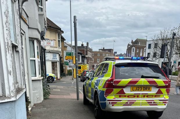 Arrest as emergency services descend on busy city junction