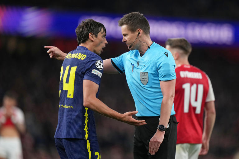 Referee confirmed for Arsenal v PSG in Champions League final