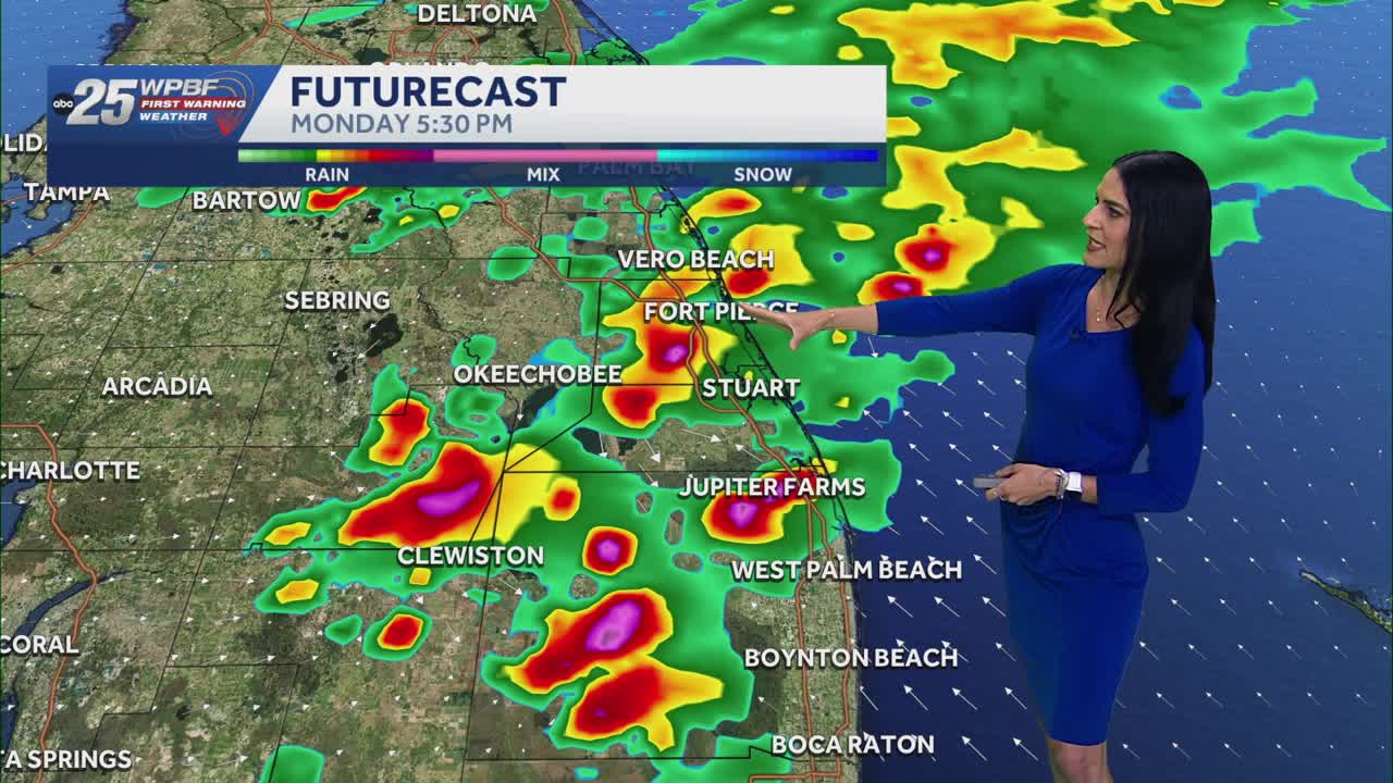 Marginal risk for severe storms as heat indices climb to 100 degrees in ...