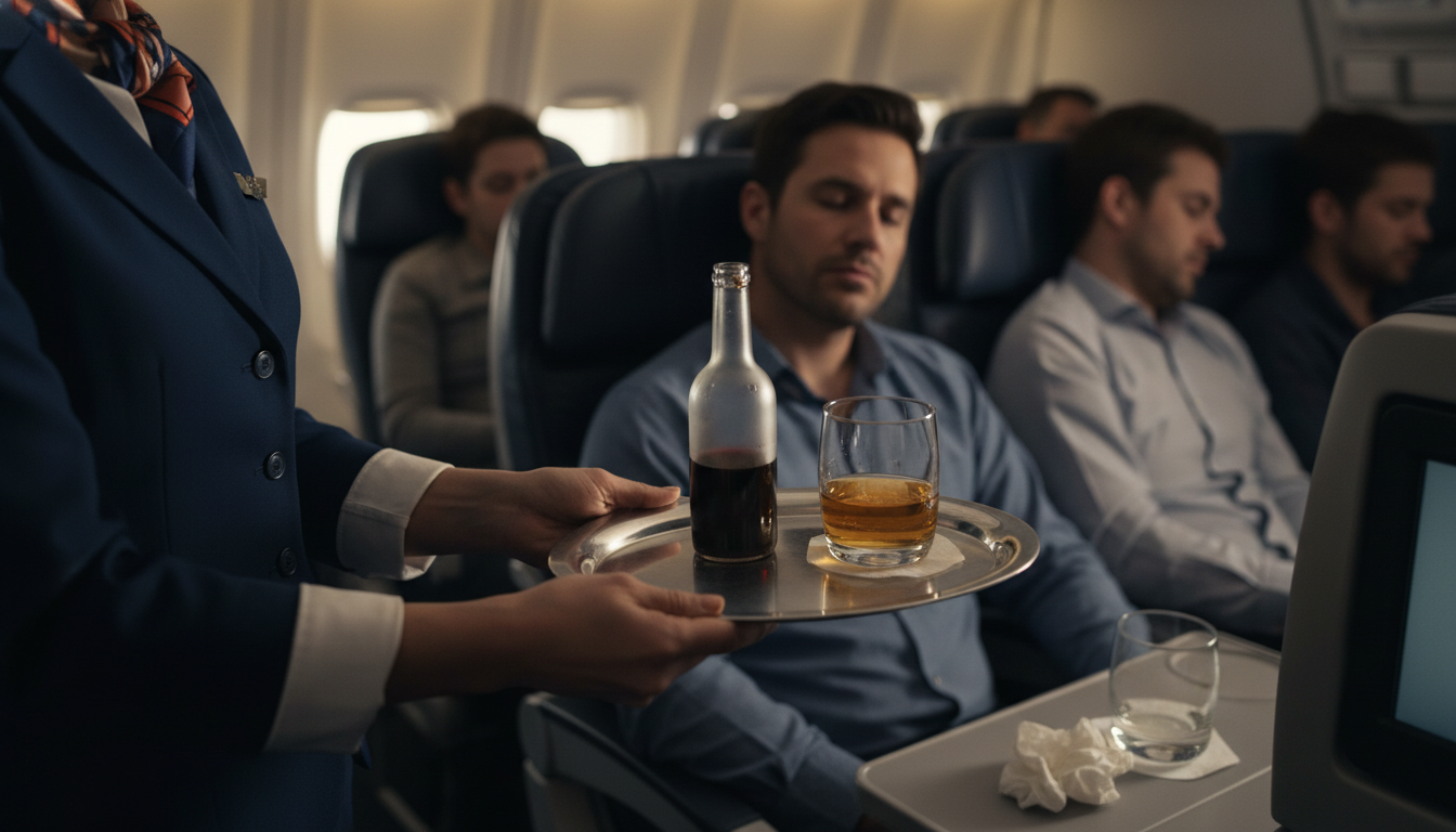 What you shouldn’t eat or drink on a flight