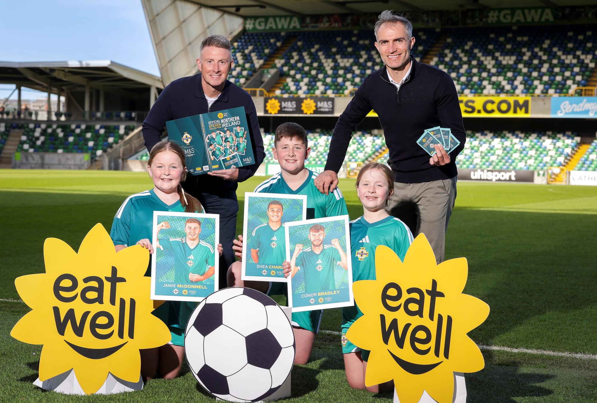 M&S and Panini launch exclusive Northern Ireland football sticker ...