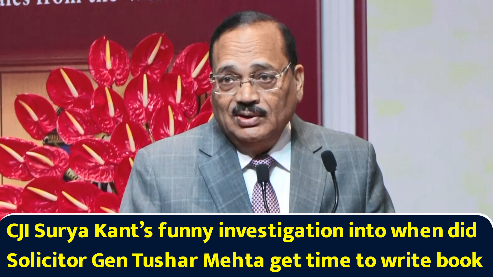 CJI’s funny investigation into when did Solicitor General Tushar Mehta ...