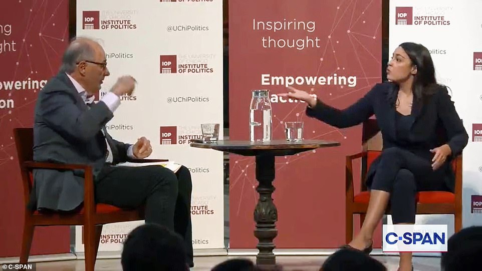 AOC's raises eyebrows answering about a 2028 presidential run