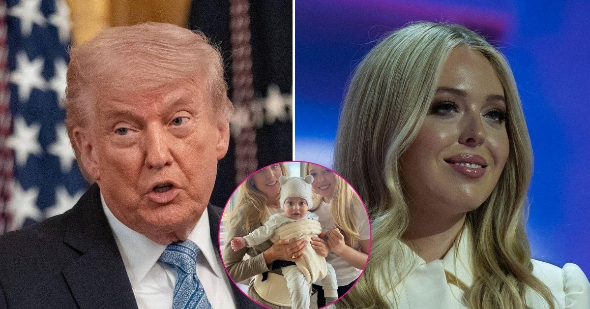 Donald Trump's daughter Tiffany gushes over her newborn on first Mother ...
