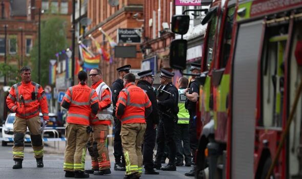 Manchester Canal Street chemical incident as police swarm street