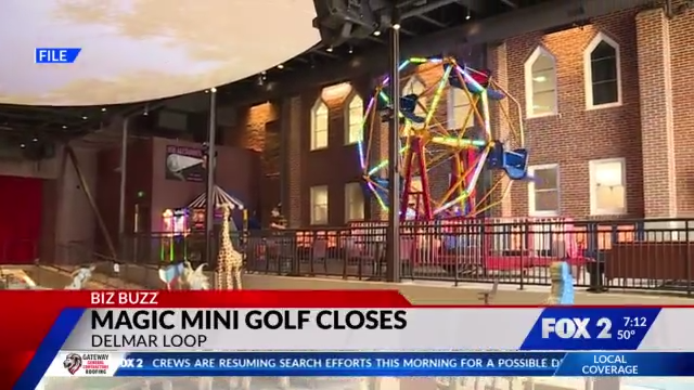 Magic Mini Golf closes on Delmar Loop after three years