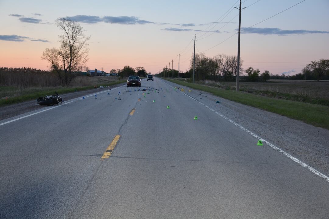 Petrolia man, 26, dies in motorcycle collision with car in Sarnia