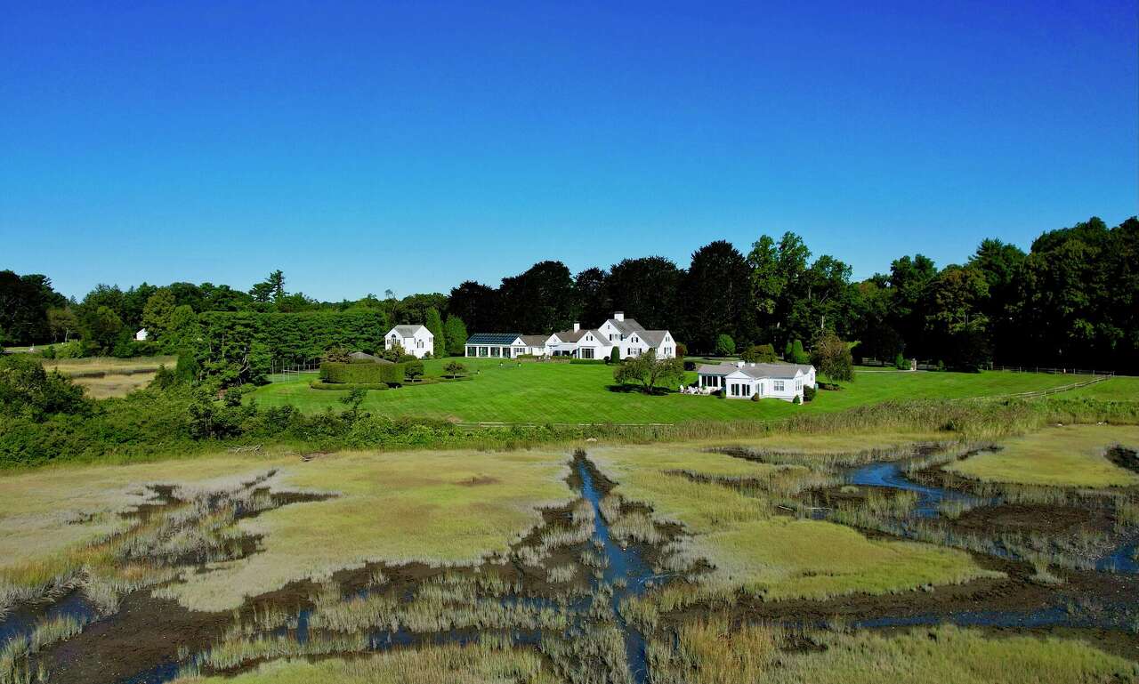 $15M Westport compound has 20 acres, guesthouses and access to Long ...