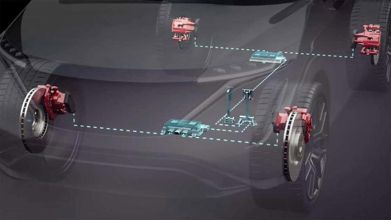 Brembo cria freio sem fluido hidráulico e controlado por software