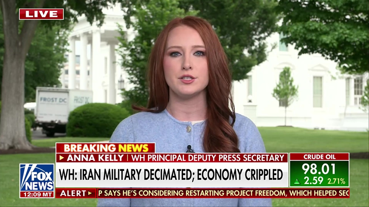 Iran is being totally crippled economically, WH principal deputy press ...