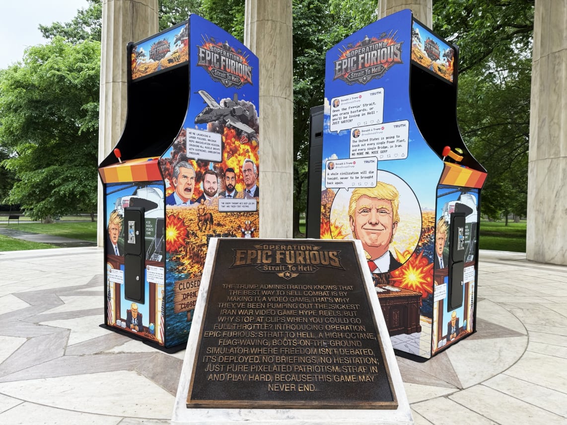 Trump humiliated by brutal new arcade game he can't win