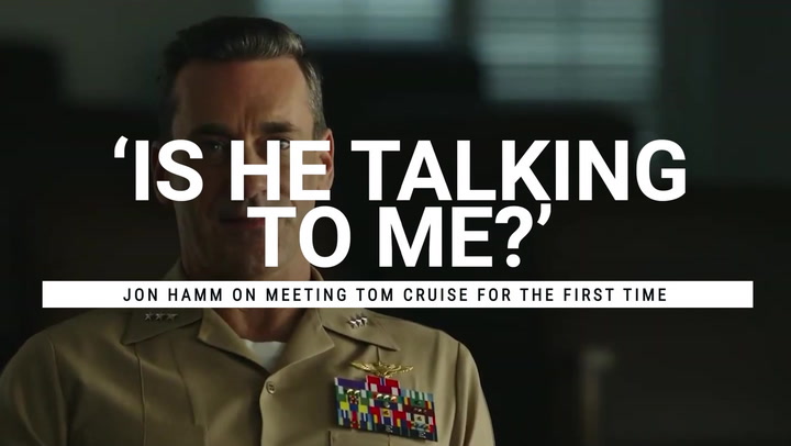 ‘This must be bizarre for you.' Jon Hamm on the wild first day meeting ...
