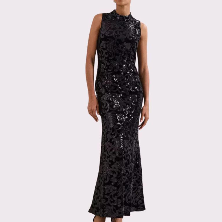 Annabel Croft proves sequins aren't just for the festive season