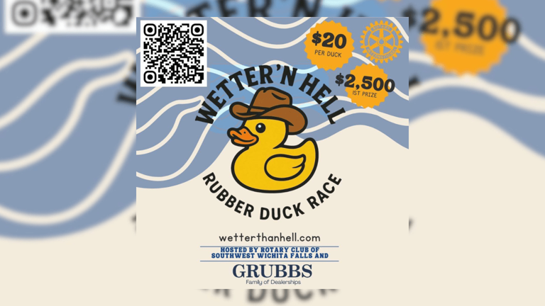 Wetter’N Hell Duck Race 2026: Charity event in Wichita Falls