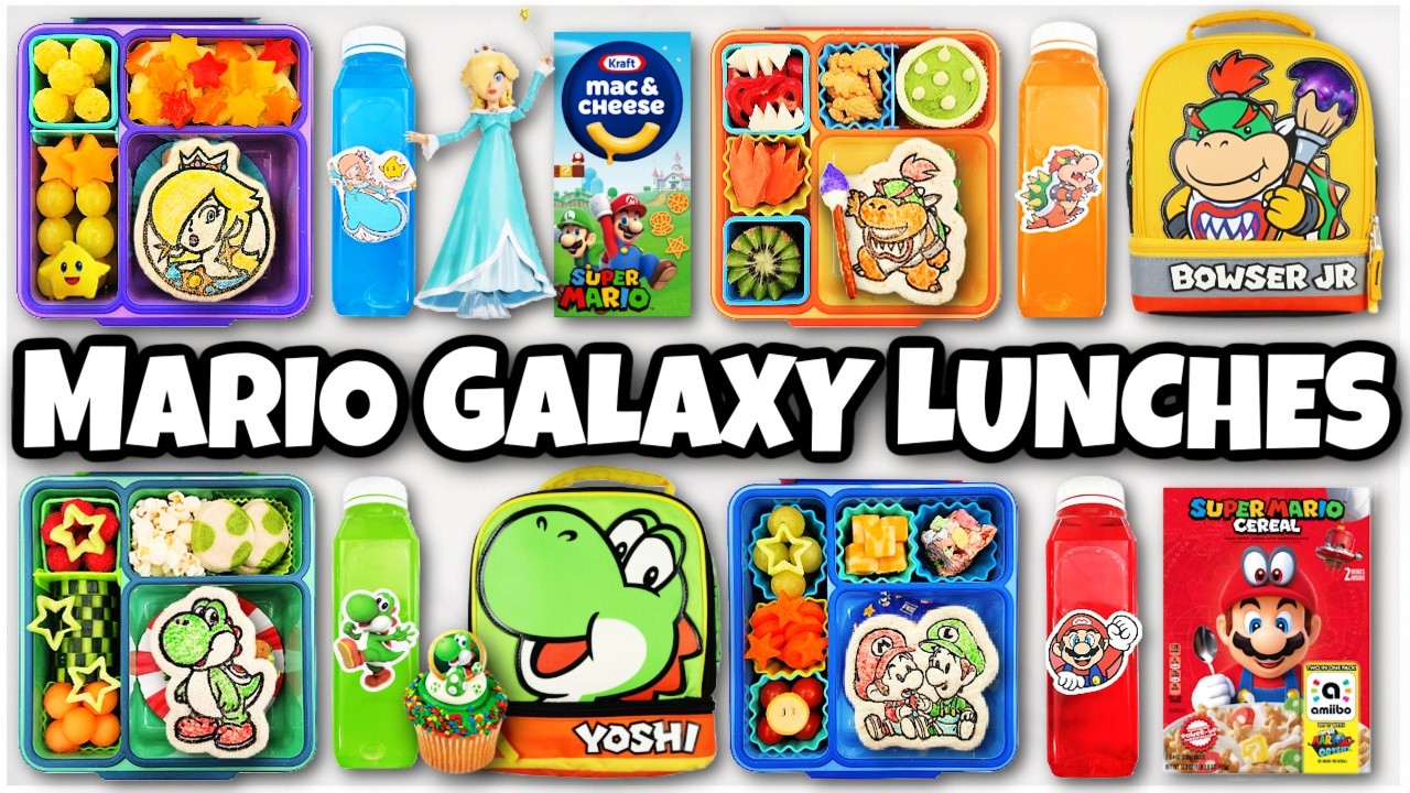 Super Mario Galaxy movie lunch ideas | Bunches of lunches