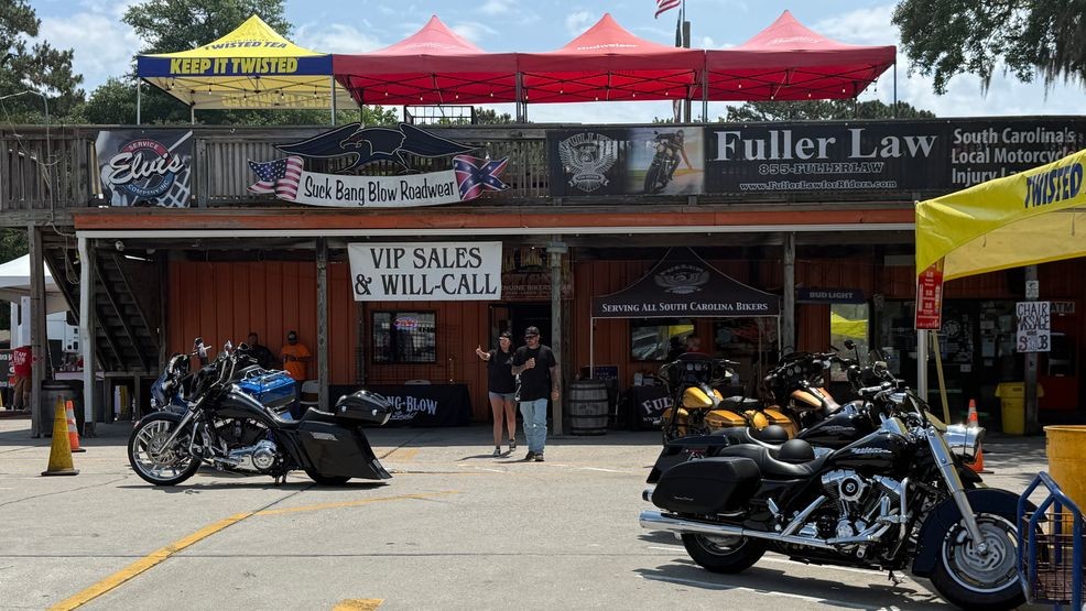 Road work paused on US-17 for Myrtle Beach Bike Rally as 400K bikers ...