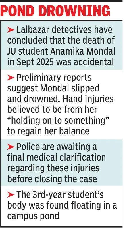 JU girl’s death in 2025 was accident, confirms forensics