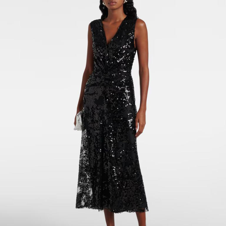 Annabel Croft proves sequins aren't just for the festive season