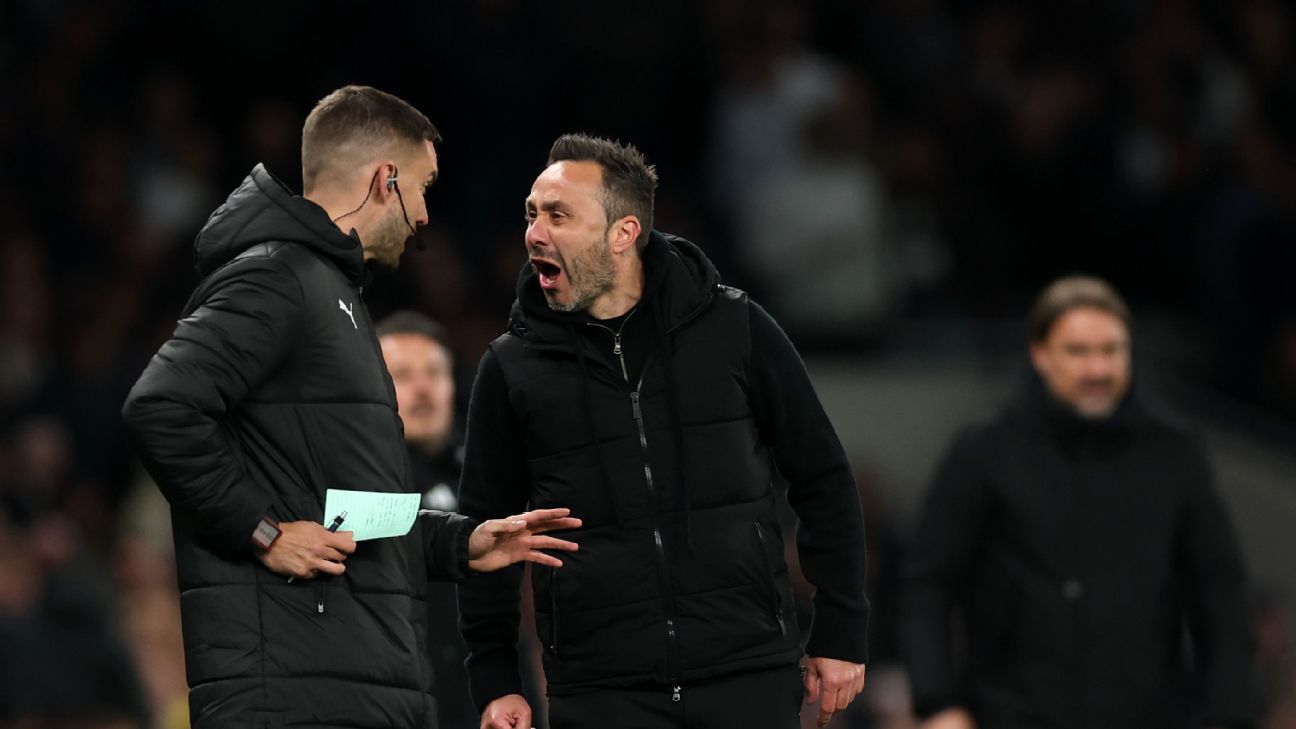 Tottenham 1-1 Leeds: Roberto De Zerbi's side blow another chance to ...