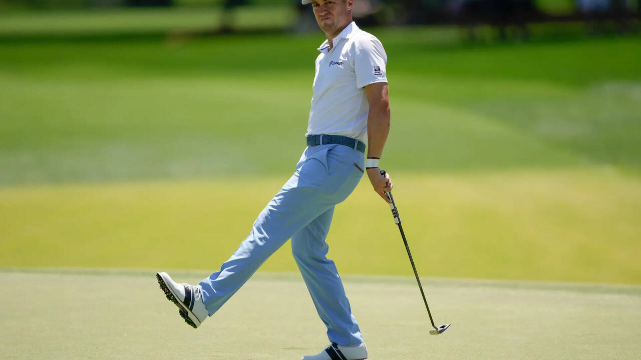 PGA Championship practice highlights challenges of Aronimink's sloped ...