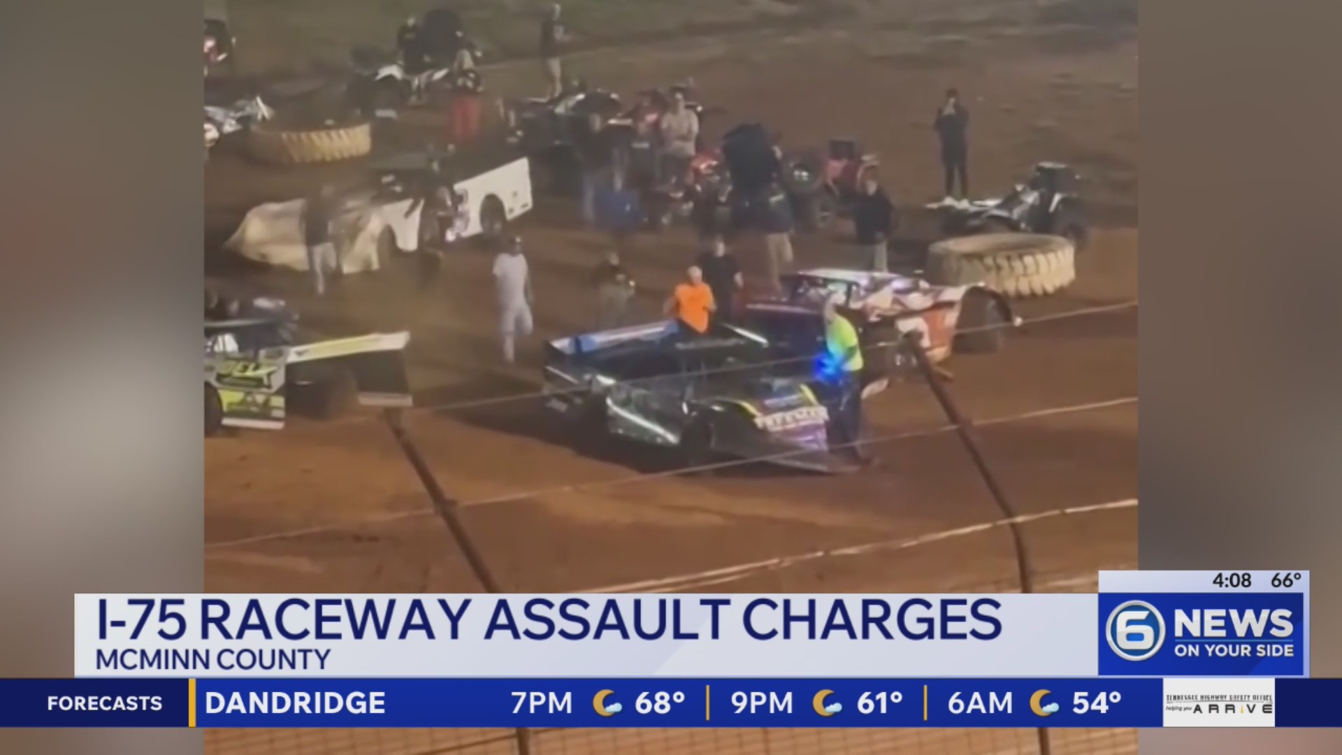 Driver facing charges after race car collision in Niota