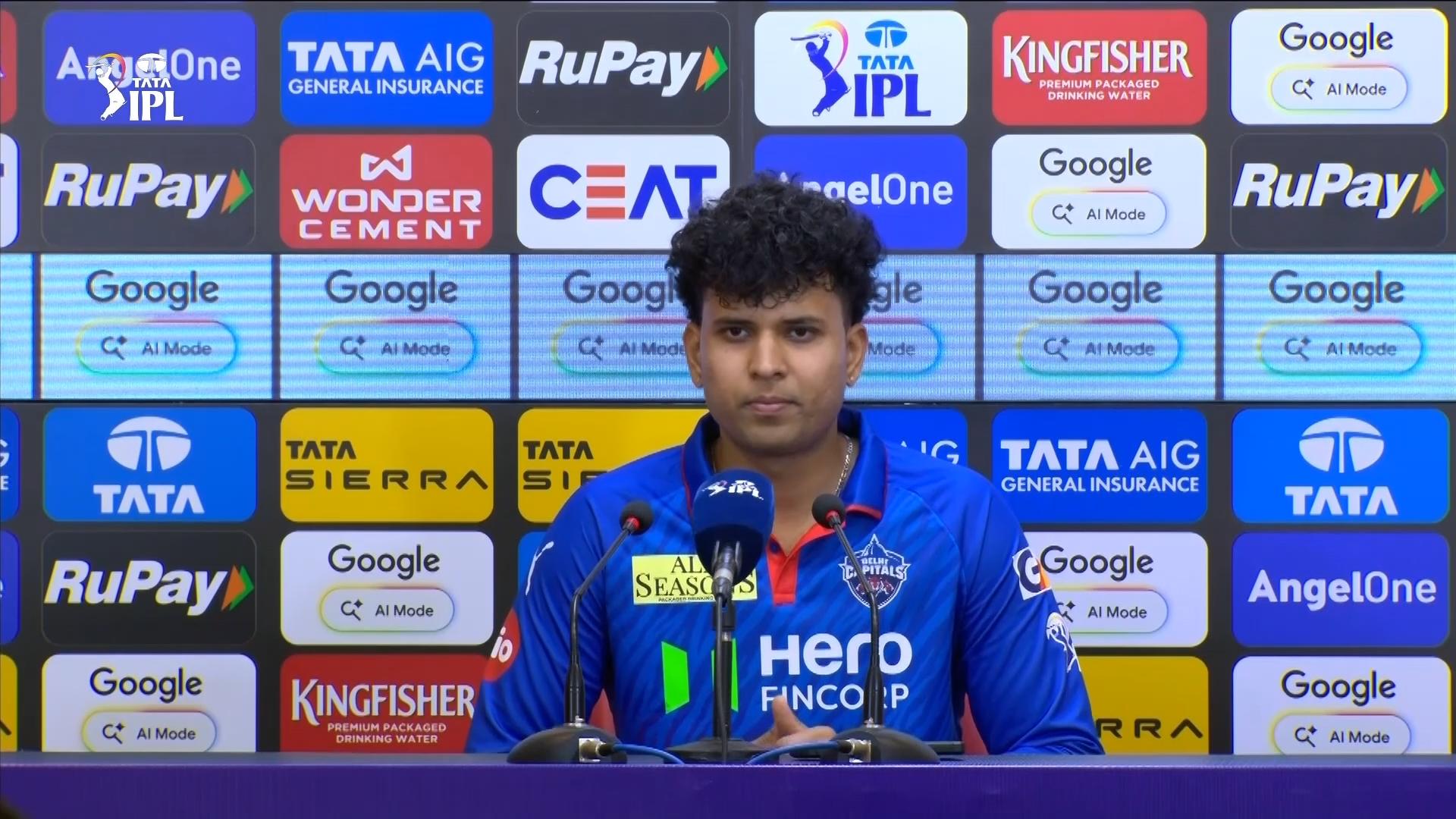 Madhav Tiwari reacts to Dehli's record run chase against Punjab in IPL