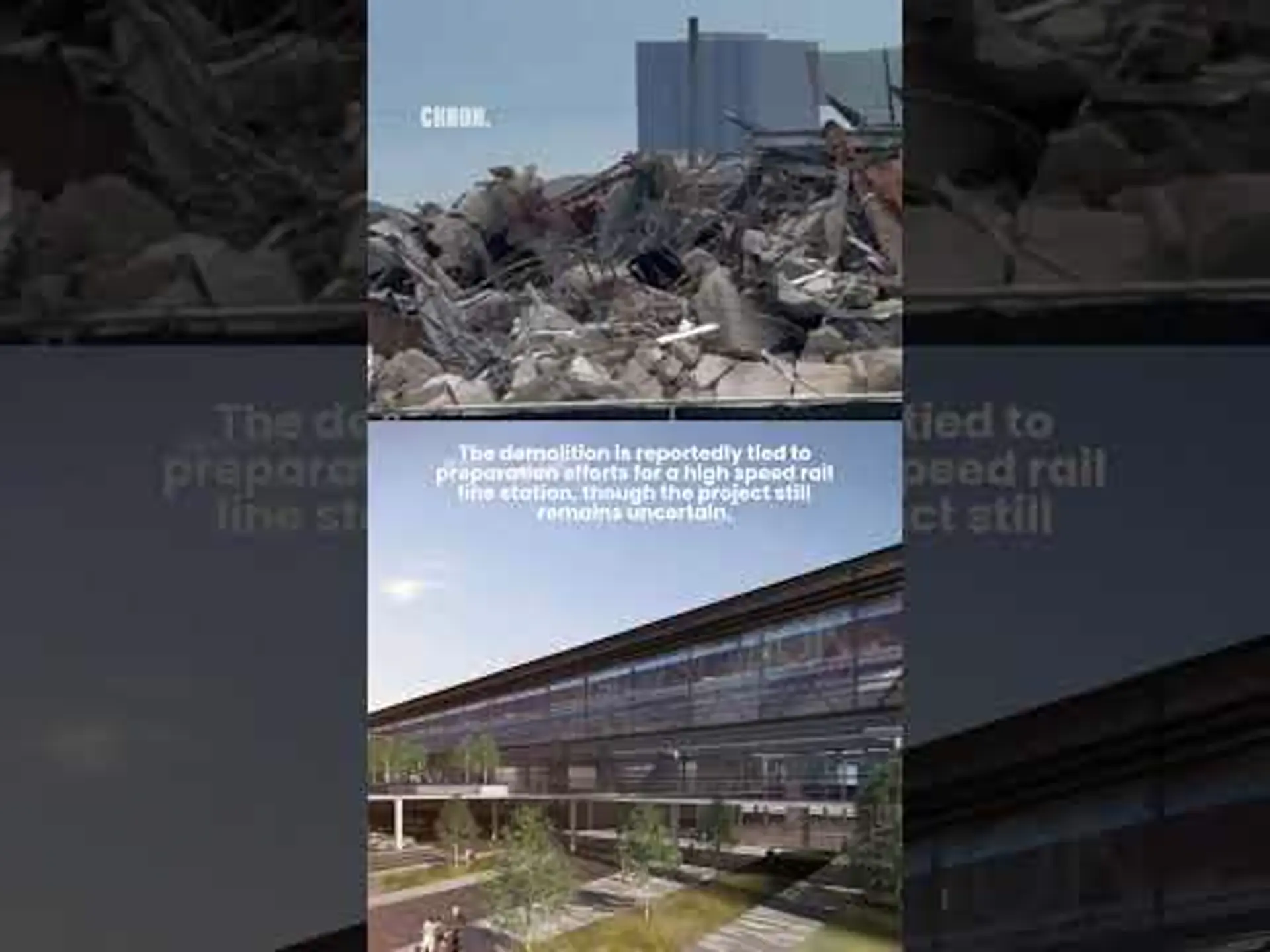 Demolition of Northwest mall
