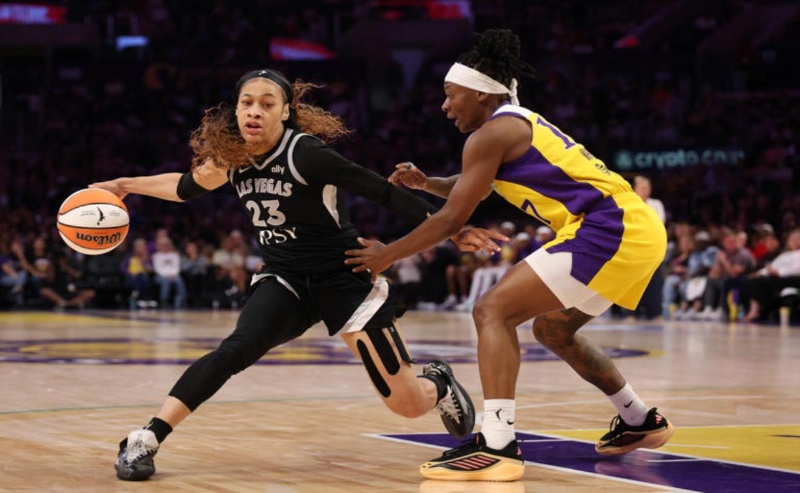 The Las Vegas Aces executed one of the most effective offseason moves