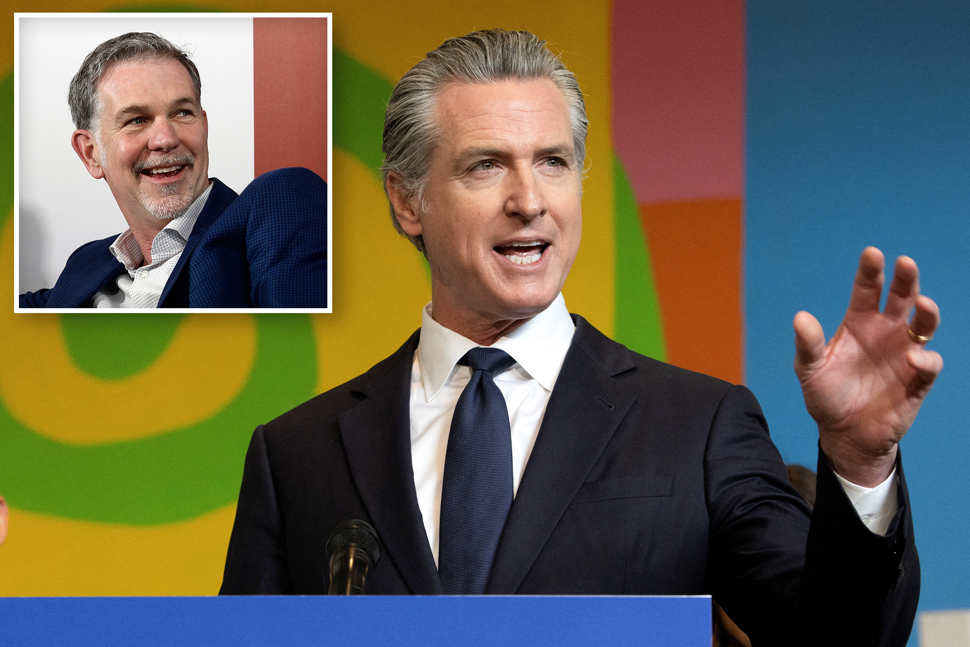Reed Hastings is first Dem megadonor to throw weight behind Gavin ...