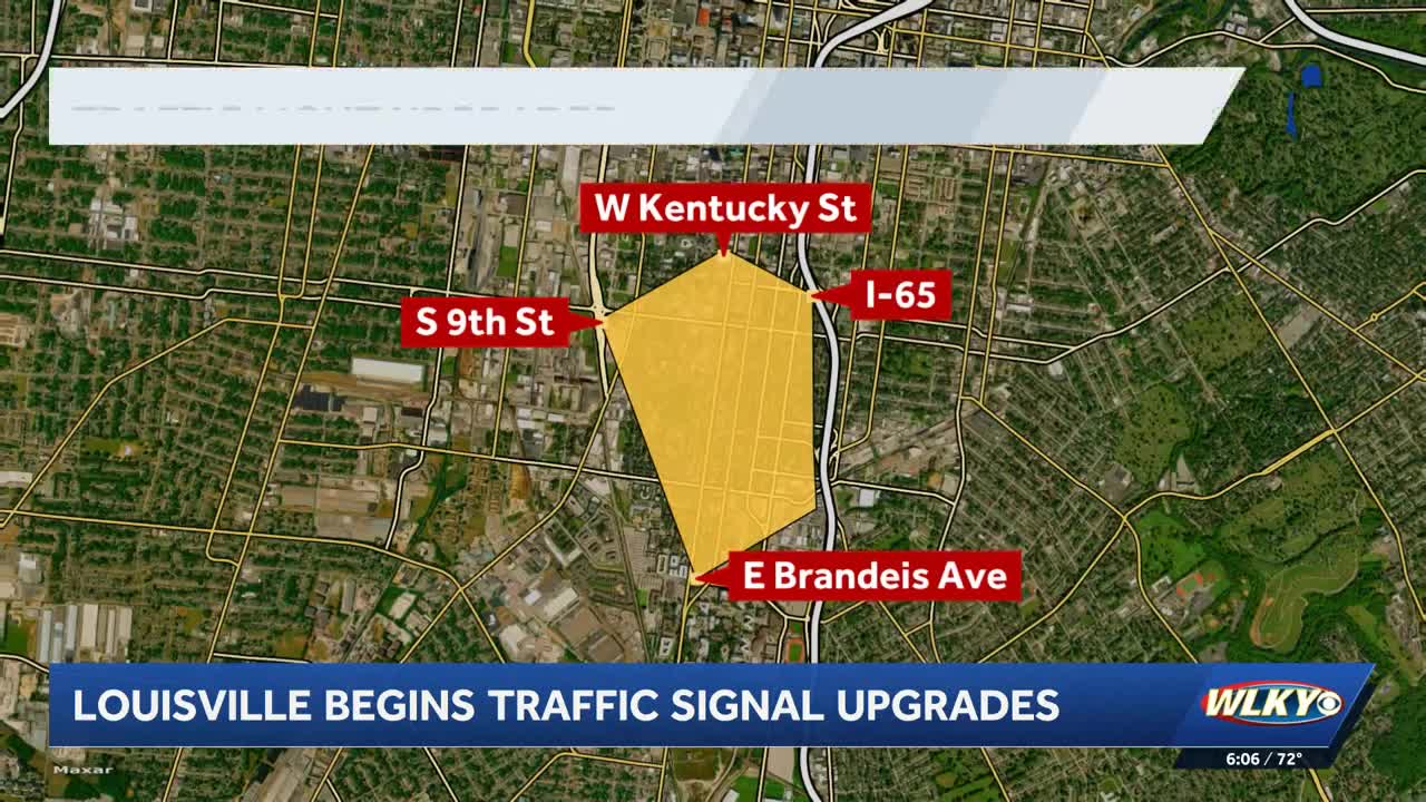 Traffic signal upgrades planned at 220 intersections in Louisville