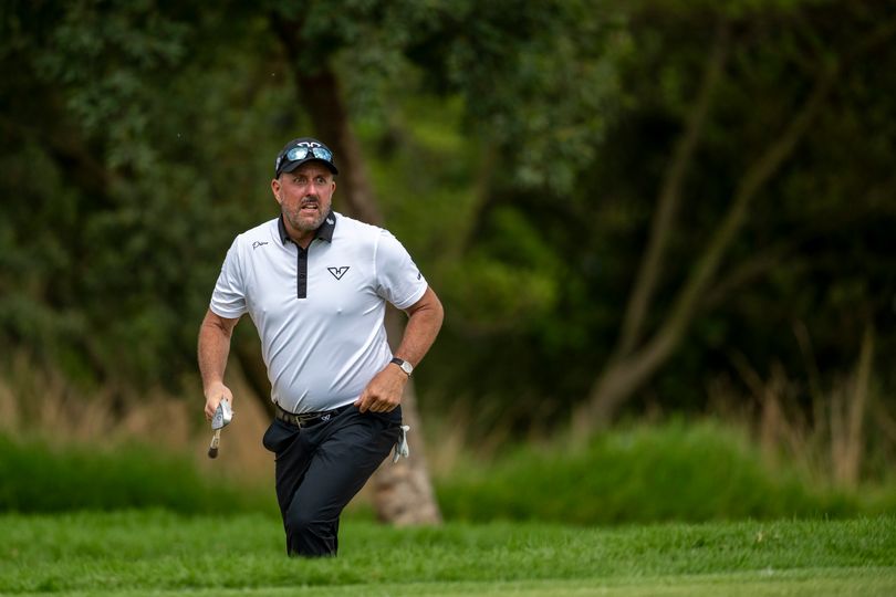 Why is Phil Mickelson not playing at the PGA Championship this week?