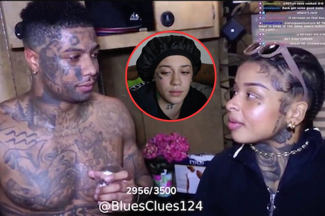 Chrisean Rock Pops Out at Blueface Concert and Performs, His Pregnant ...