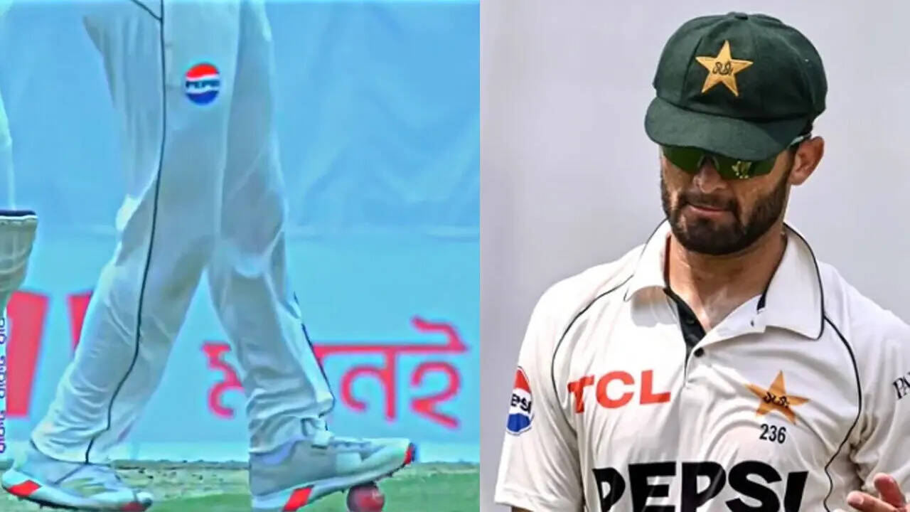 Ball tampering? Shaheen Afridi caught pressing ball with spikes during ...