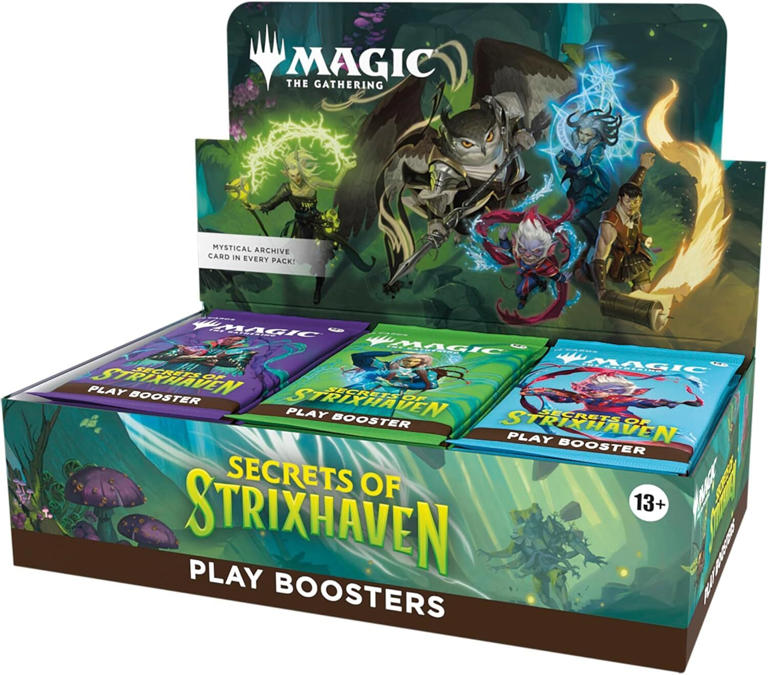 The Magic: The Gathering Secrets of Strixhaven Play Booster Box hits ...