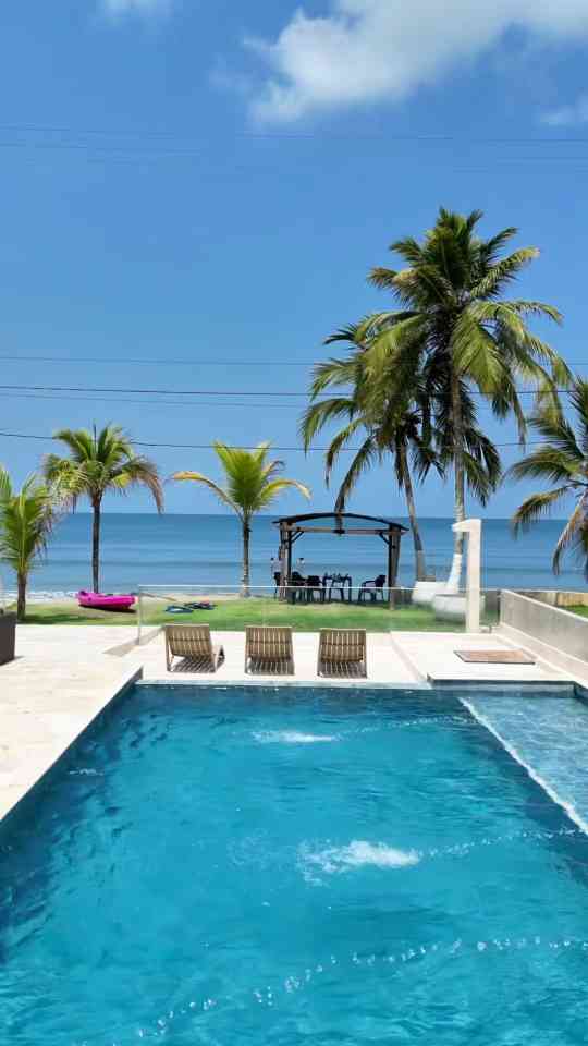 Una cabaña en Coveñas perfecta para viajes en grupo en Villa Emma