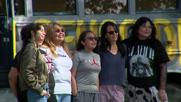 A bus carries the untold story of Colorado's Native peoples; "We're ...
