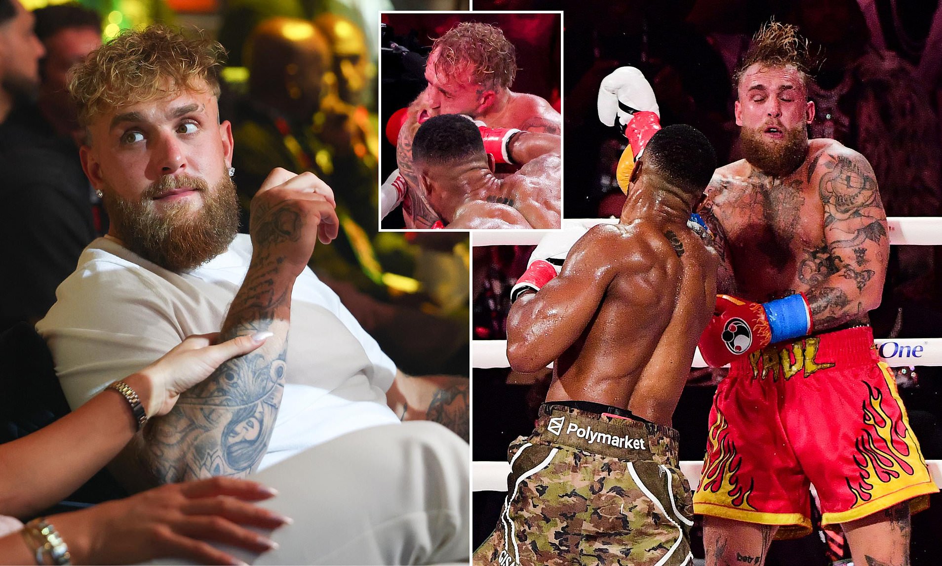 Jake Paul reveals boxing career may be over months after his jaw was ...