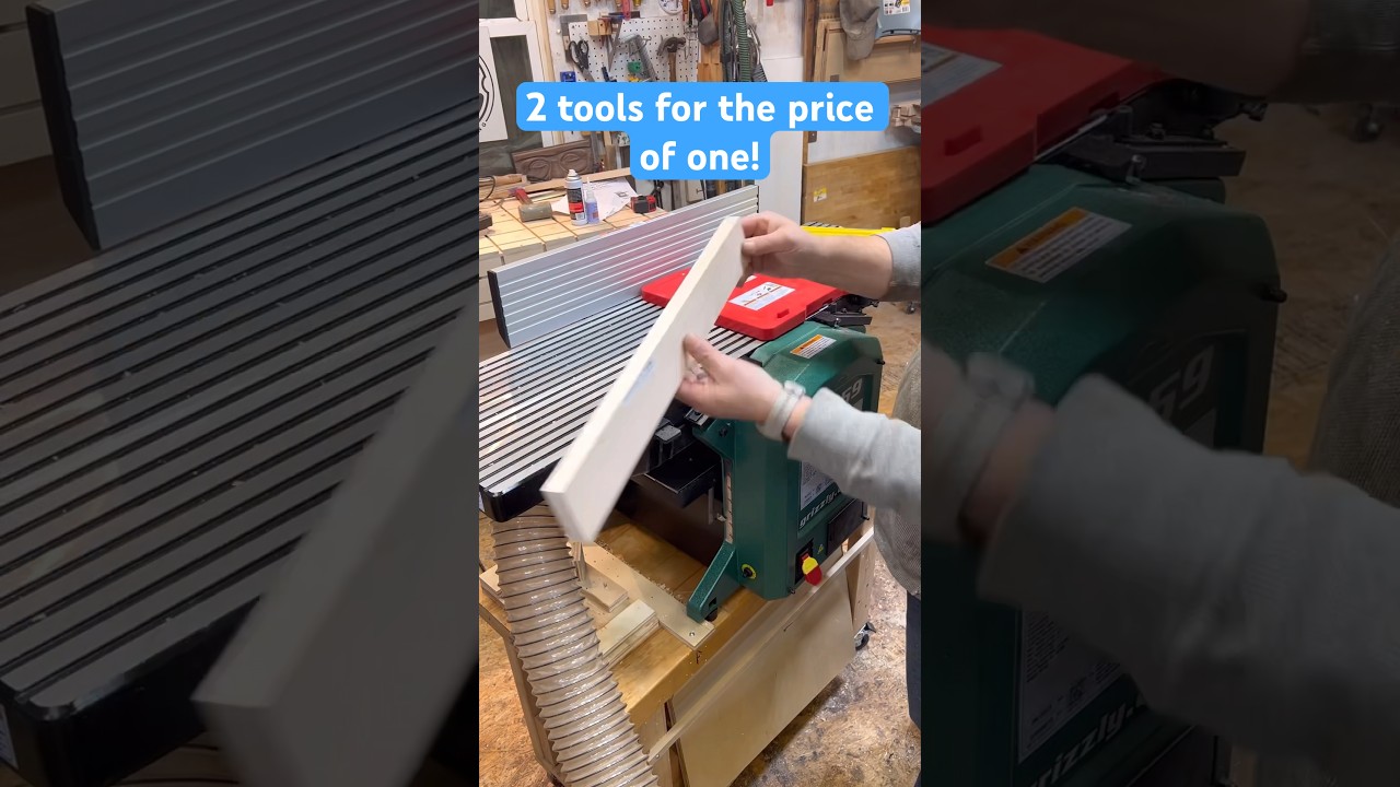 Grizzly jointer planer combo is 2 tools for the price of one! # ...