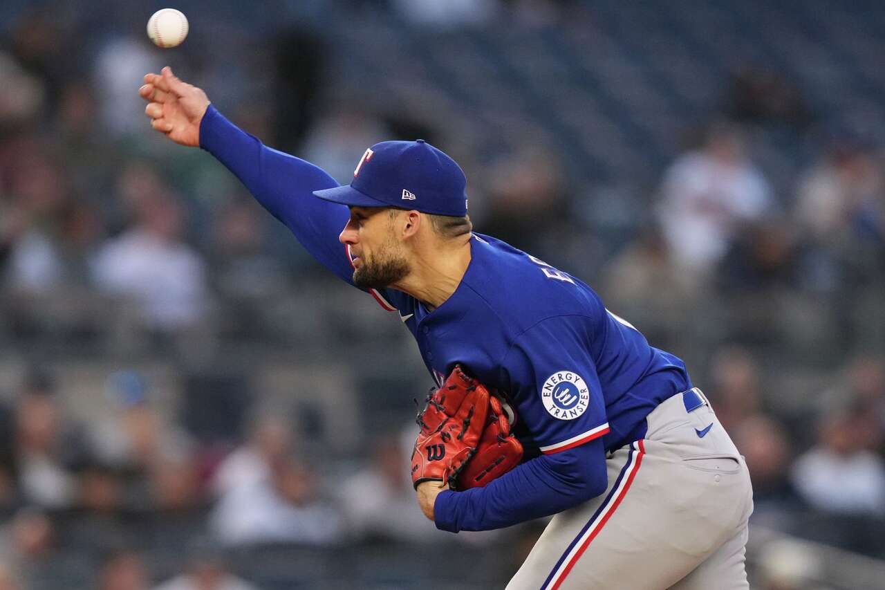 Rangers RHP Nathan Eovaldi scratched from Monday night start vs ...