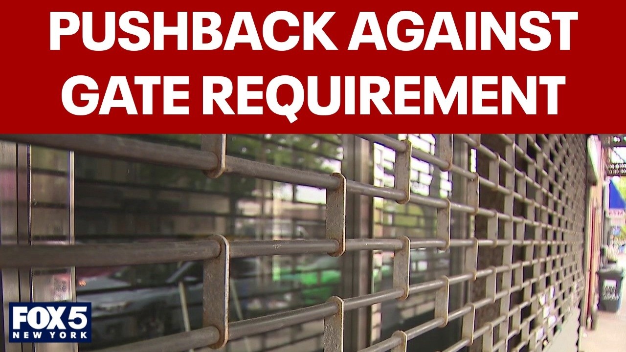 NYC businesses pushing back on security gate requirement
