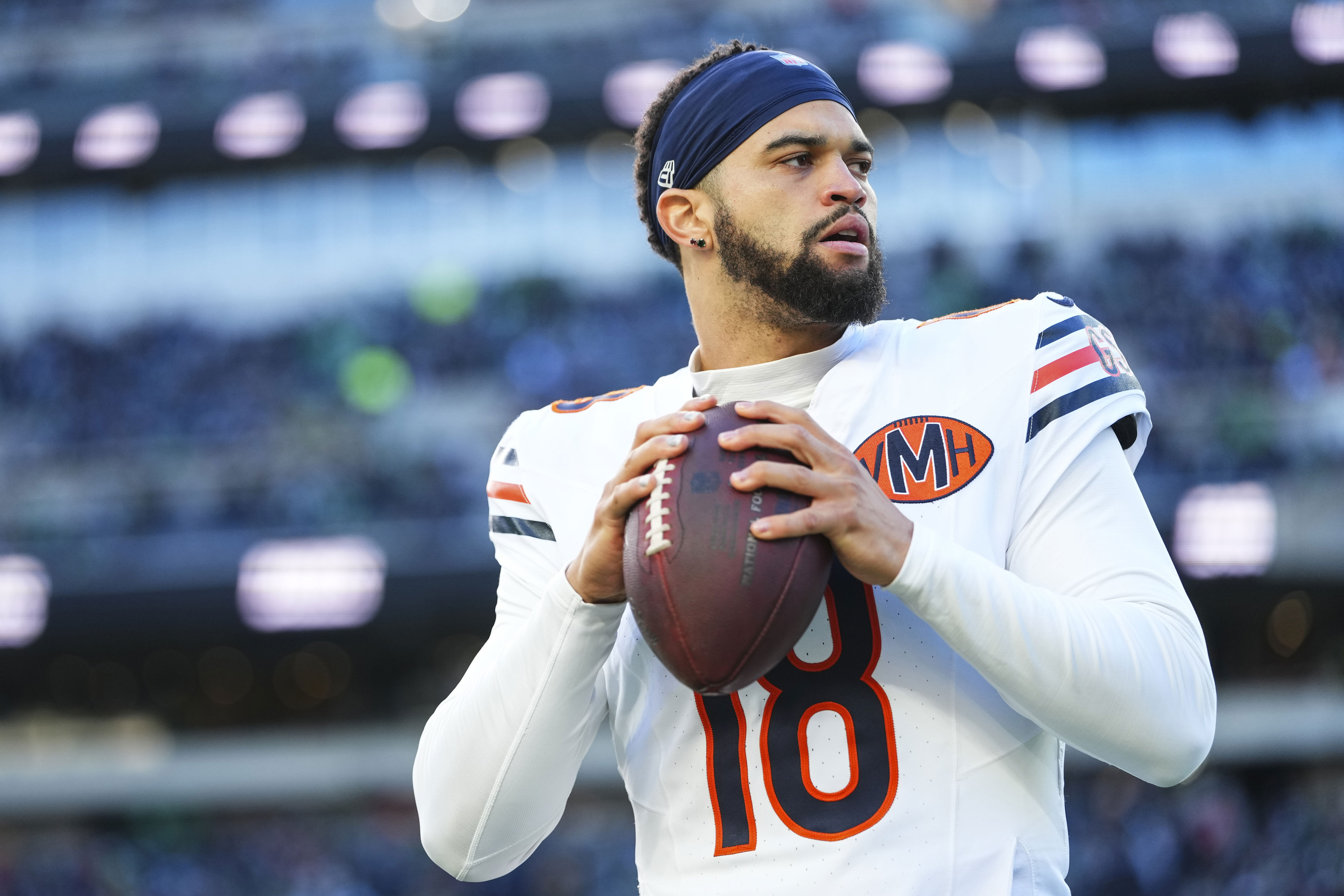 Caleb Williams and Bears players predict their opponent for 2026 home ...