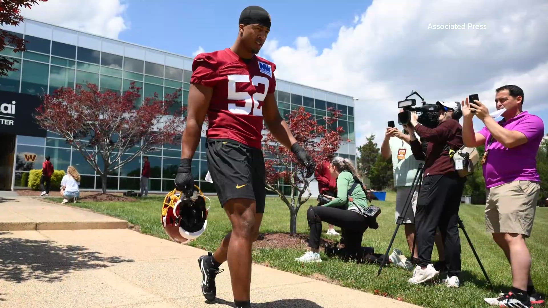 Commanders' young talent turning heads at rookie camp