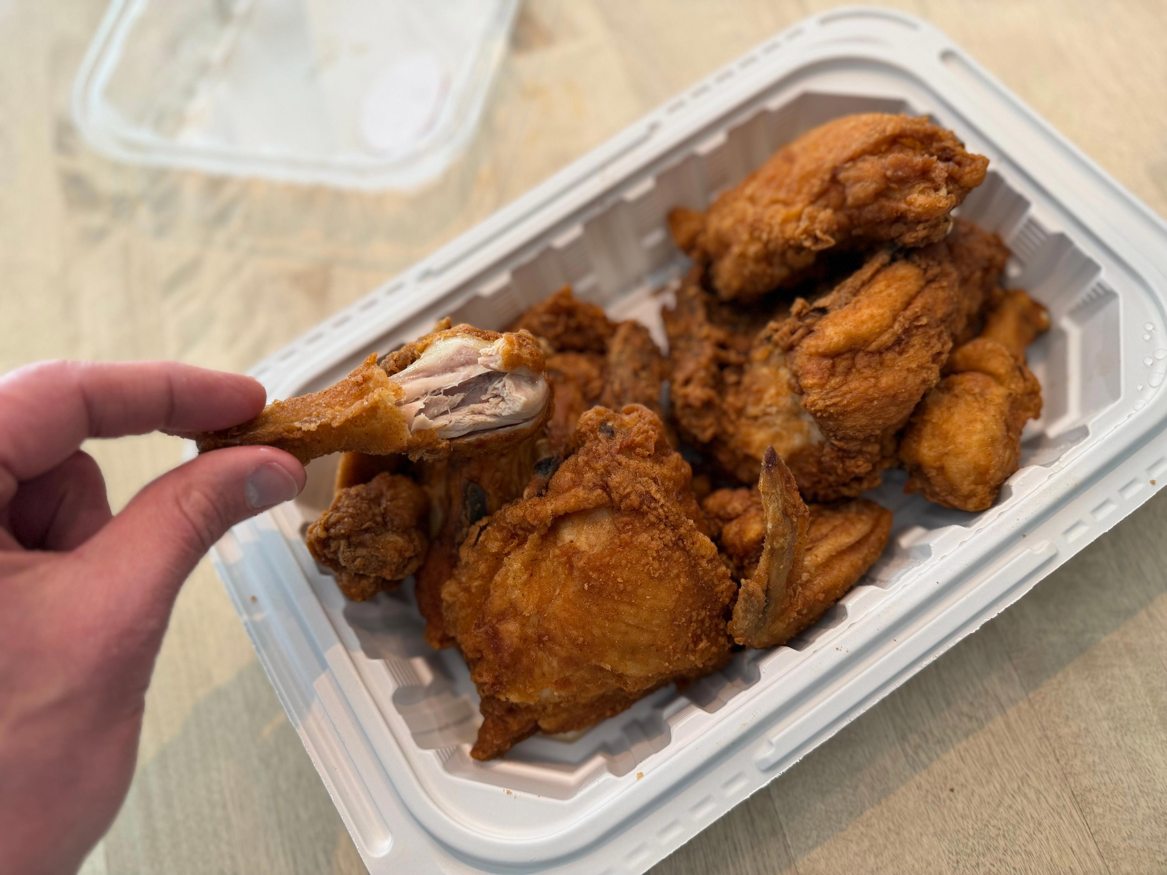 I tried fried chicken from 3 different grocery stores, and there's just ...
