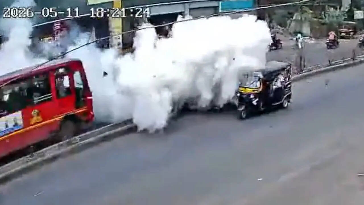 CCTV captures massive blast after box explodes while loading into car ...
