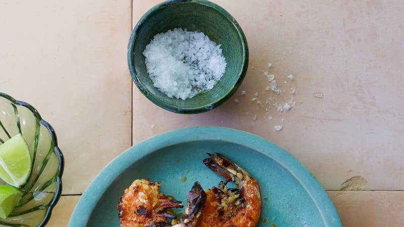 These grilled shrimp have a sneaky secret ingredient