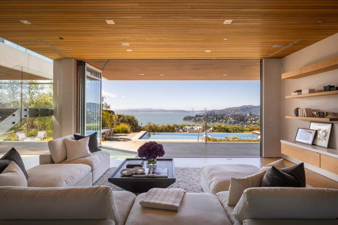 This Bay Area peninsula's priciest listing seems to hover over San ...