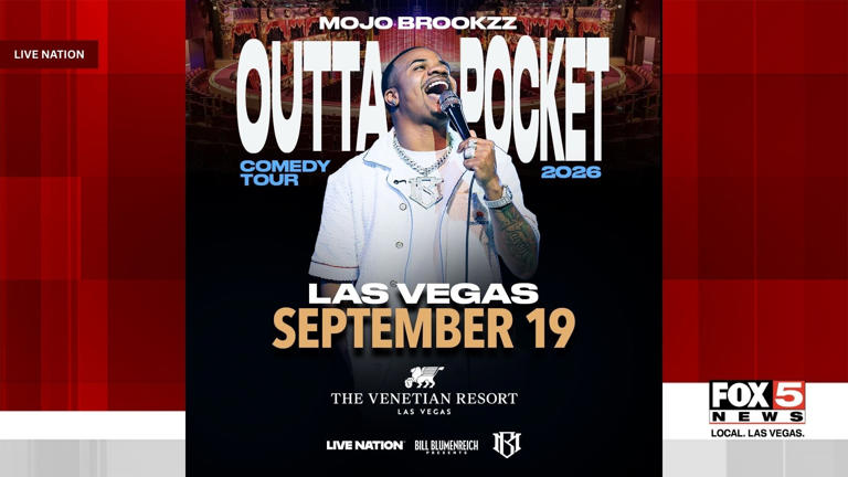Mojo Brookzz to perform at Venetian Resort Las Vegas
