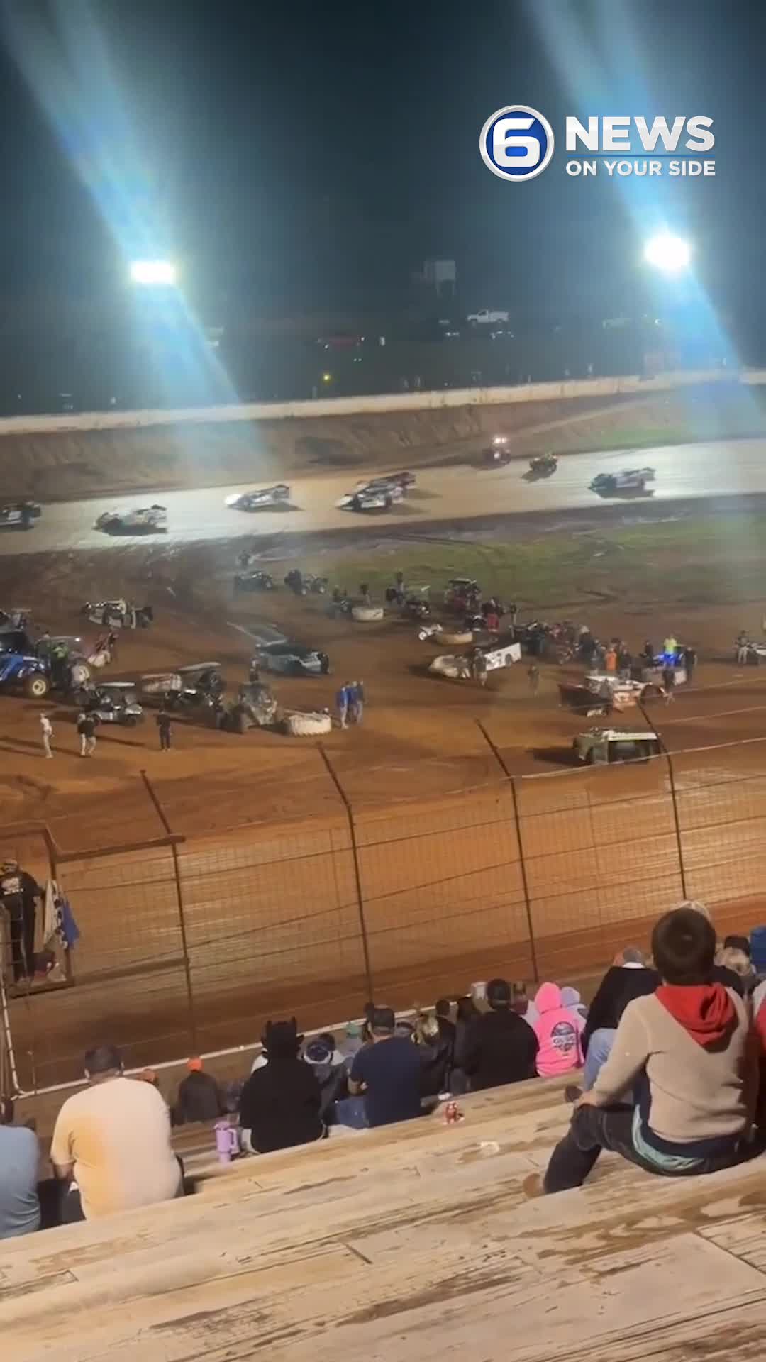 Video: Driver charged after race car collision in Niota